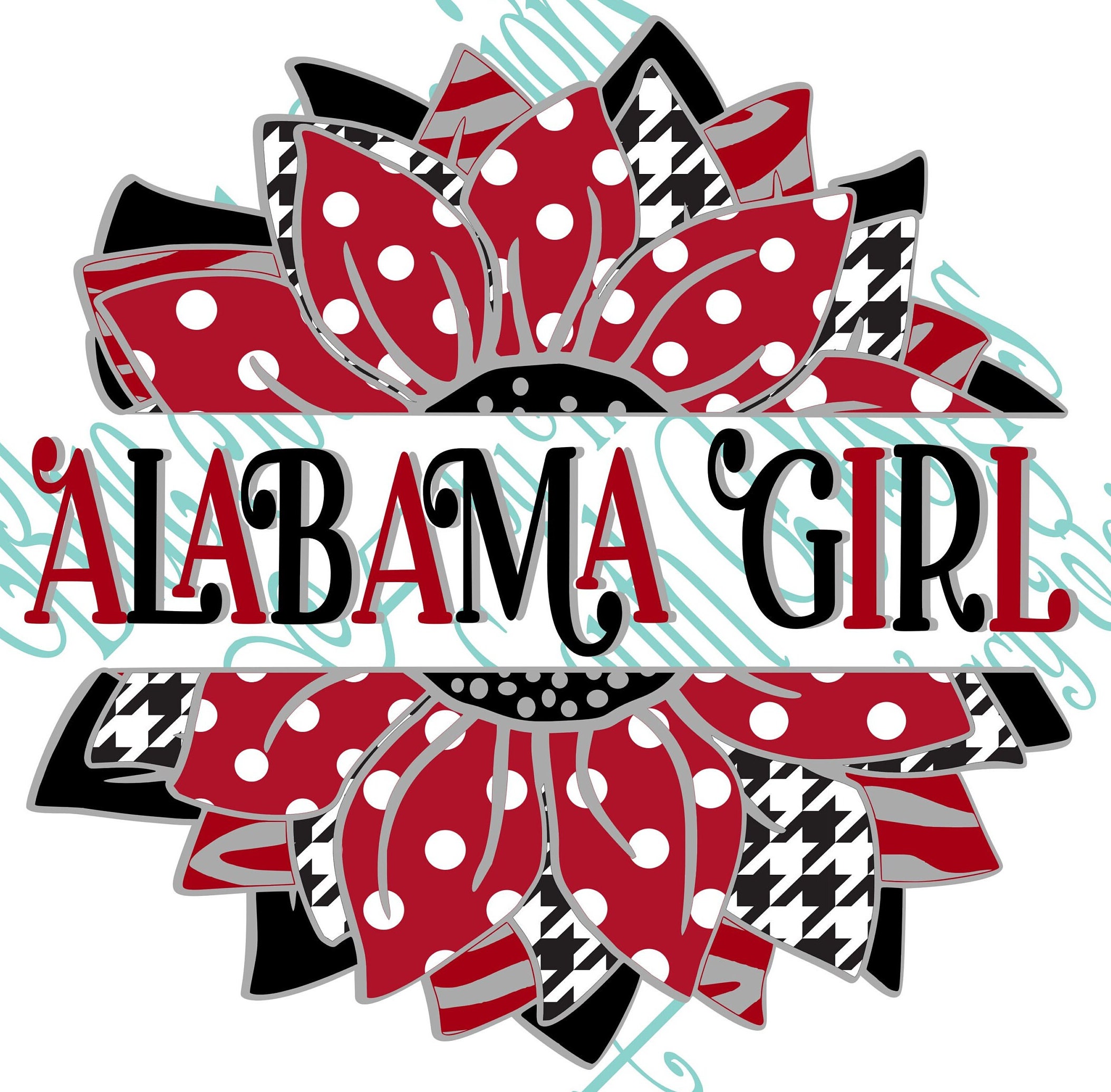 Alabama Girl Sunflower Svg Alabama Girl Sunflower Sublimation - Etsy