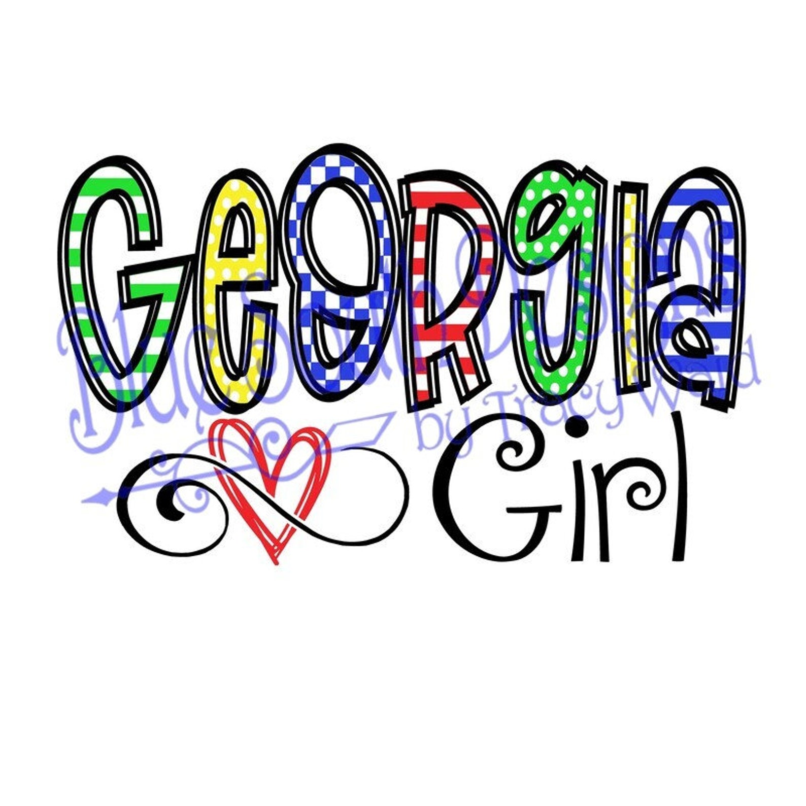 Georgia Girl Svg Georgia Southern Svg Cute Women's - Etsy Denmark