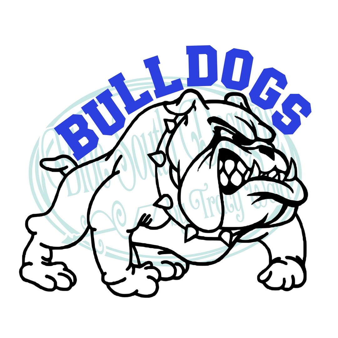 Bulldogs Design / Bulldogs Mascot / Bulldogs Team Shirt - Etsy