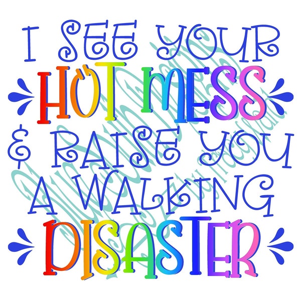 Walking Disaster - Etsy