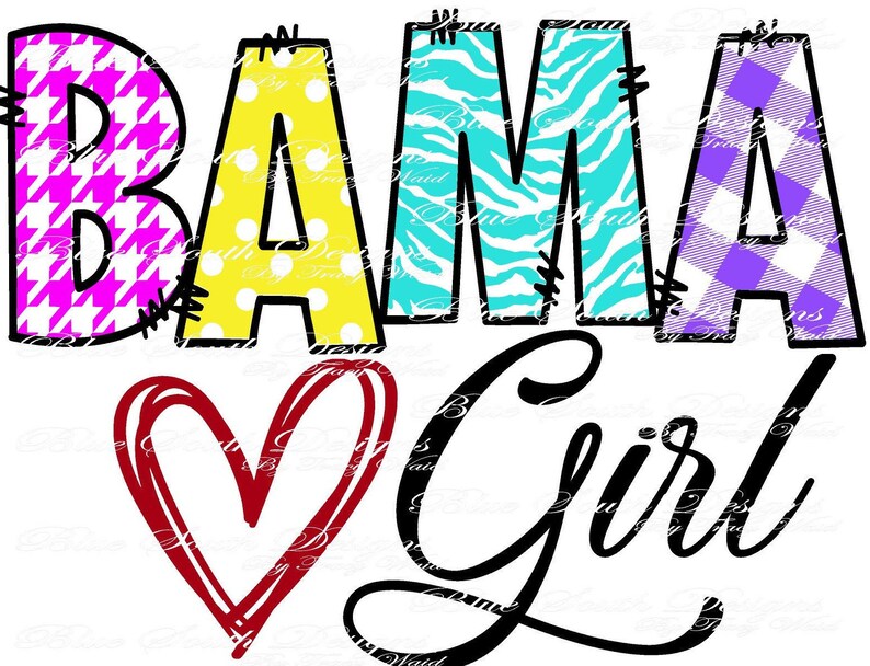 Bama Girl Svg Alabama Girl Svg Design Cute Women's - Etsy