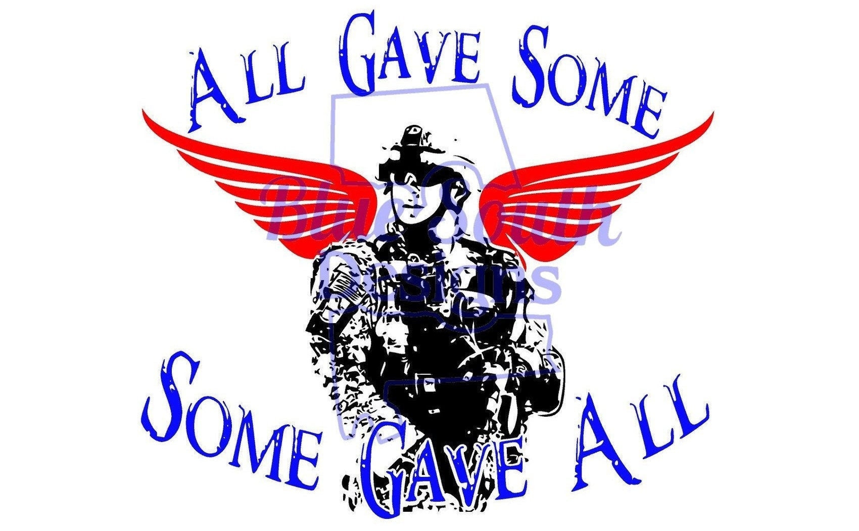 All Gave Some Some Gave All svg Memorial Day svg Honor the | Etsy