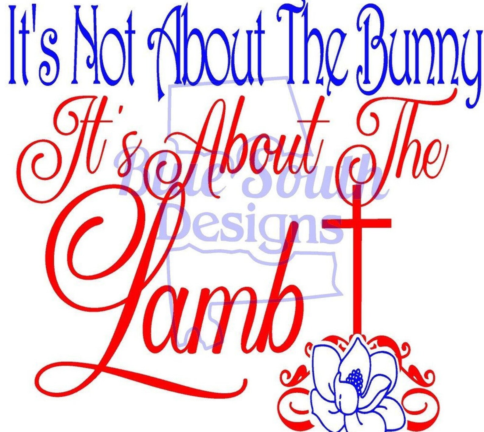 It's Not About the Bunny It's About the Lamb Svg Png - Etsy