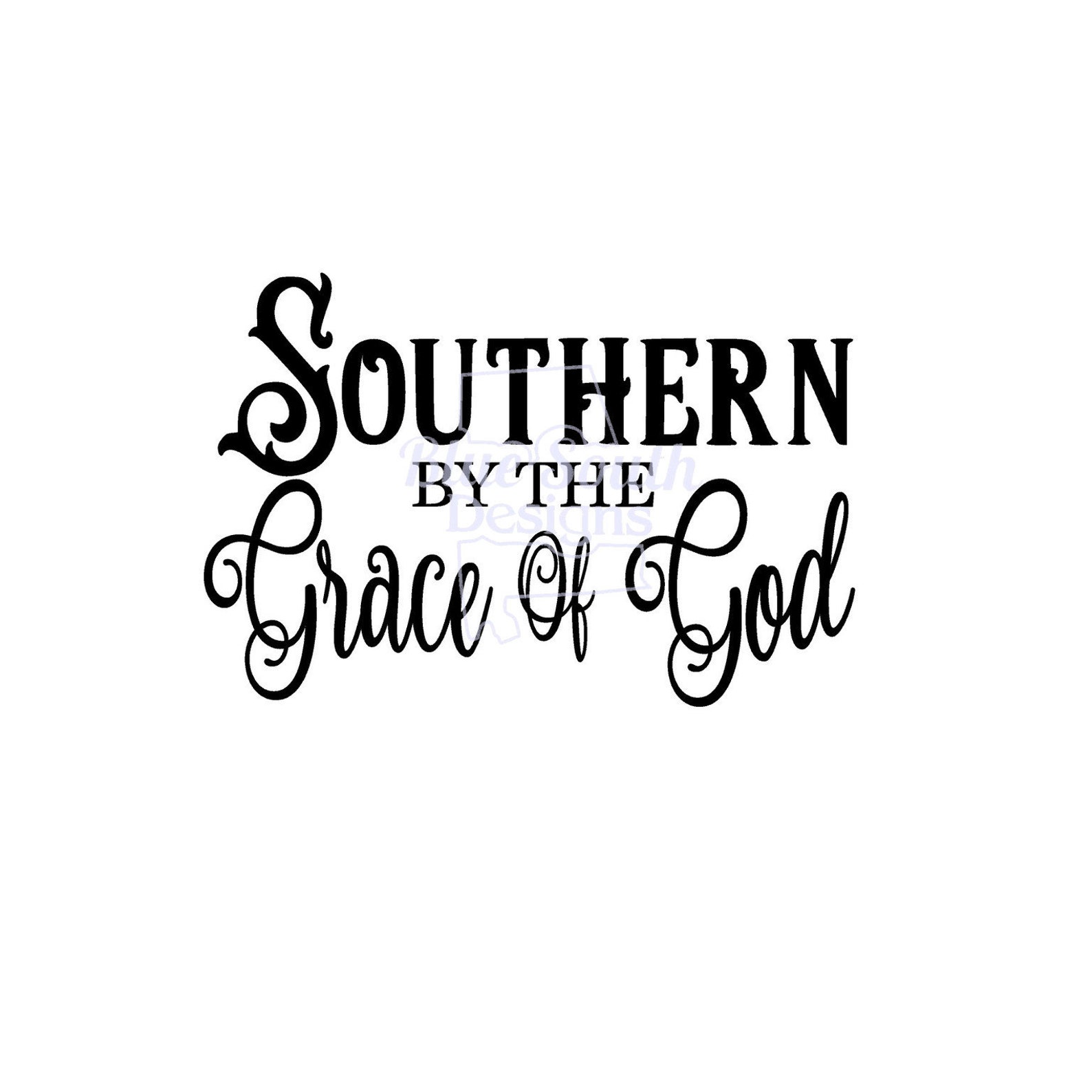Southern by the Grace of God SVG Southern Pride Svg Southern - Etsy