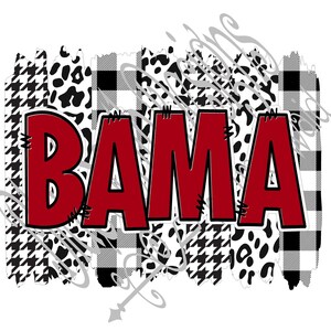 Bama Girl Brush Strokes SVG, Bama Girl Brush Strokes Sublimation PNG ...