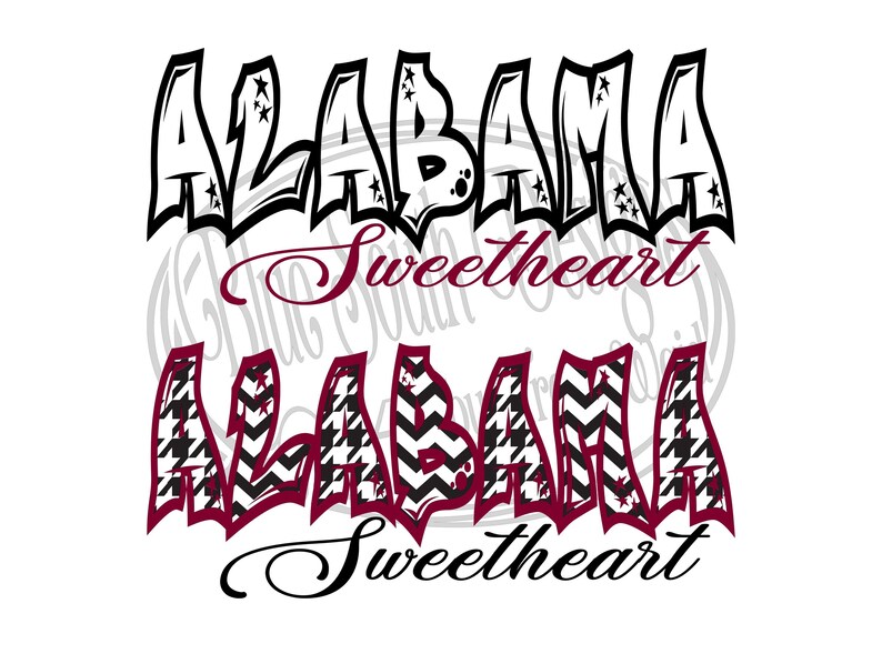 Alabama Sweetheart SVG PNG: Southern Girl Design (digital Download) - Etsy
