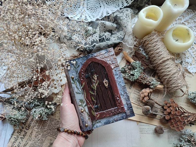 Grimoire Fairy Book Charmed Book of Shadows Travelers Notebook - Etsy