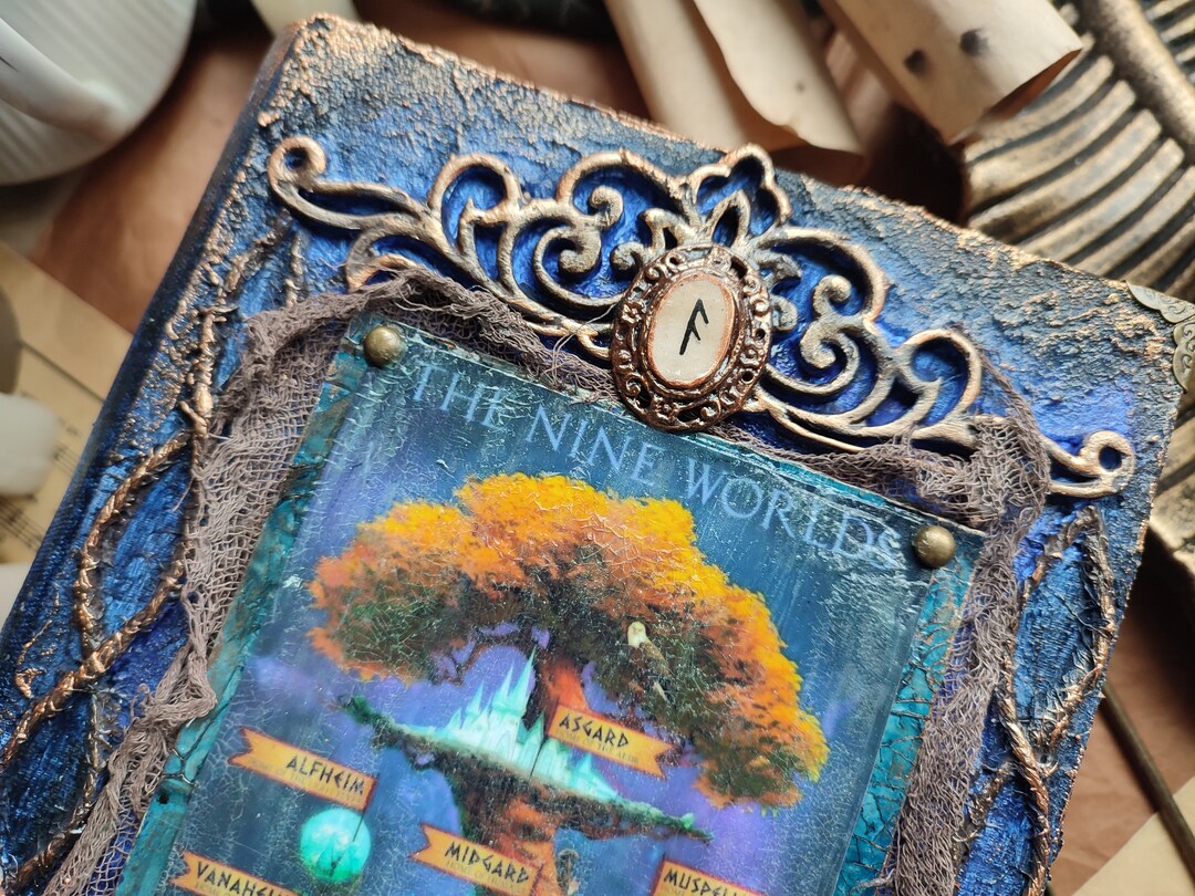 Grimoire Large Custom Book of Shadows Spell Book Charmed Book Mystery ...