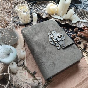 Aged Grimoires With Lock Book of Shadows Spelling Book Fairly Book ...