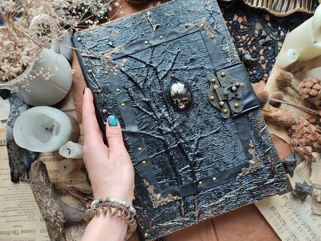 Witch Journal А4 Grimoire Journal Book of Shadows Spell Book Recipe ...