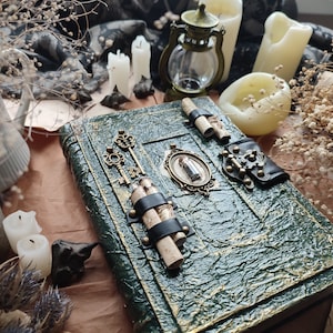 Witch Journal Grimoire Journal Book of Shadows Spell Book Recipe Book ...