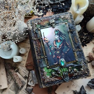 Witch Journal DND Book Junk Journal Handmade Spell Book Book of Shadows ...