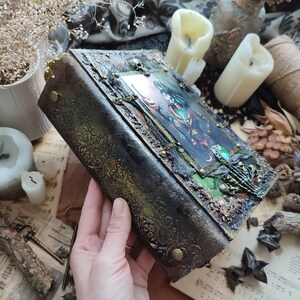 Witch Journal DND Book Junk Journal Handmade Spell Book Book of Shadows ...