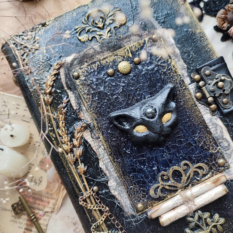 Handmade Blank Spellbook - Etsy