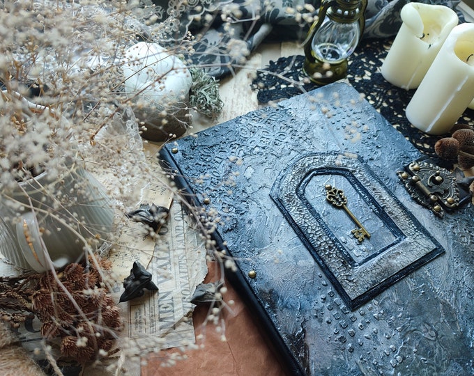 Book of Shadows Grimoire Journal Magic Diary Dream Journal Blank ...