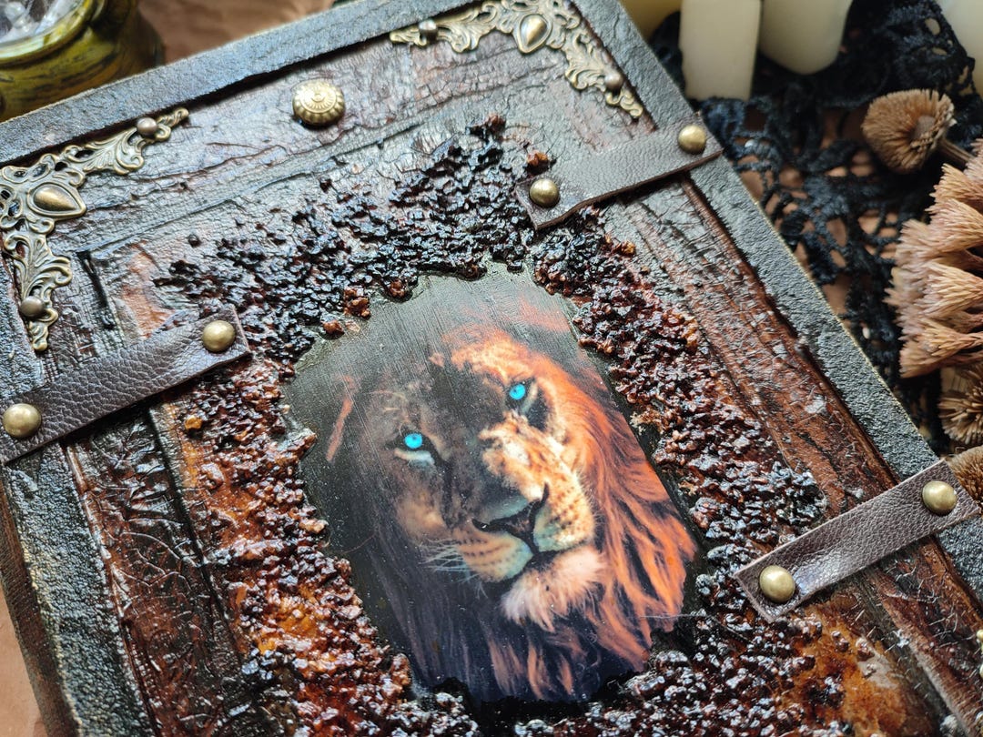 Grimoire Journal Blank Journal Charmed Book of Shadows Handcrafted ...