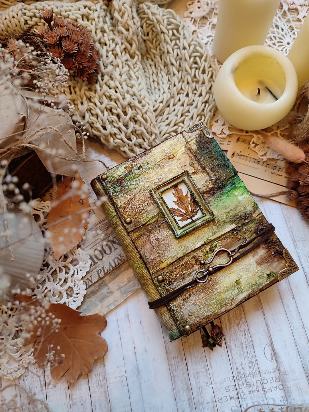 Book of Shadows Grimoire Journal Custom Recipe Book Magic Book - Etsy