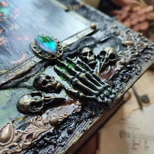 Witch Journal DND Book Junk Journal Handmade Spell Book Book of Shadows ...