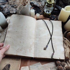 Gothic Diary Grimoire Journal Book of Shadows Blank Book Junk Journal ...