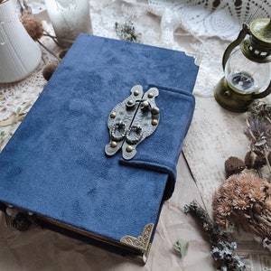 Aged Grimoires With Lock Book of Shadows Spelling Book Fairly Book ...