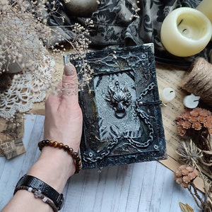 Gothic Diary Grimoire Custom Sketchbookbook of Shadows Spell Book ...