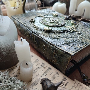 Spell Book Custom Grimoire Charmed Book of Shadows Gothic Diary ...