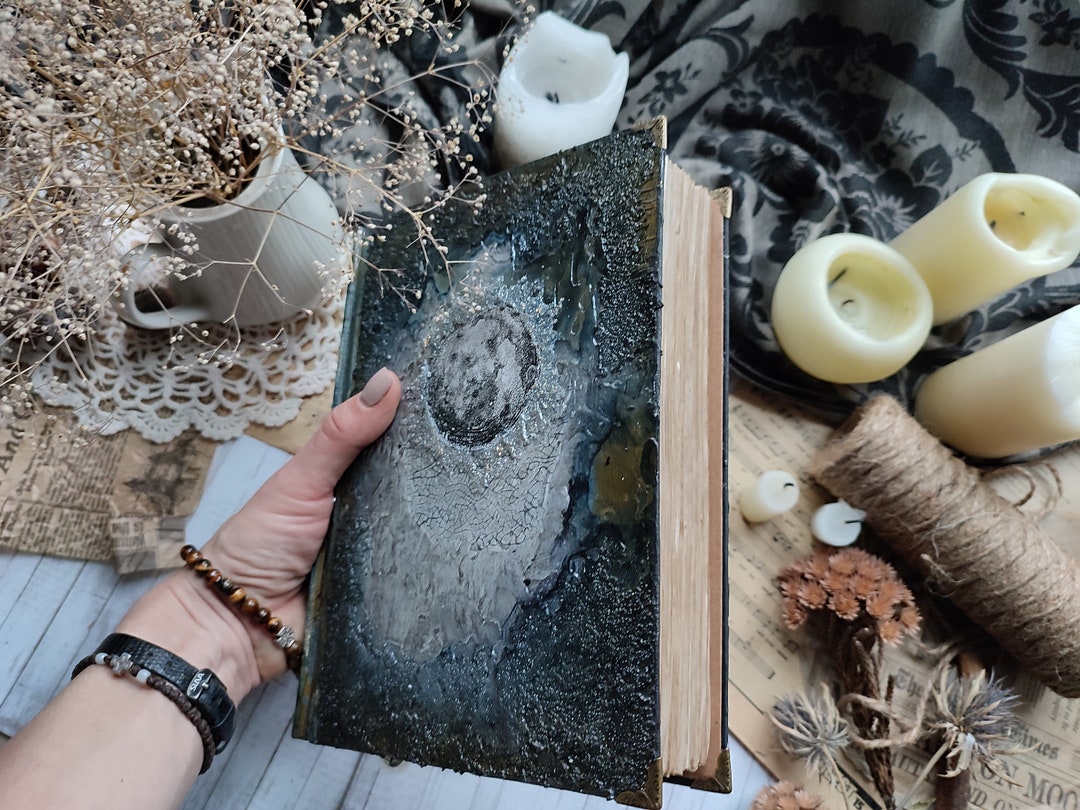 Grimoire Custom Sketchbook Book of Shadows Spell Book Witchcraft Book ...