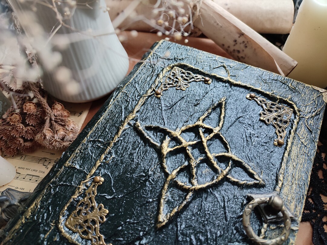 Witch Journal Witch's Knot Grimoire Journal Book of Shadows Spell Book ...