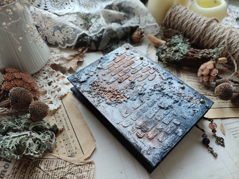 Grimoire Fairy Book Charmed Book of Shadows Travelers Notebook - Etsy