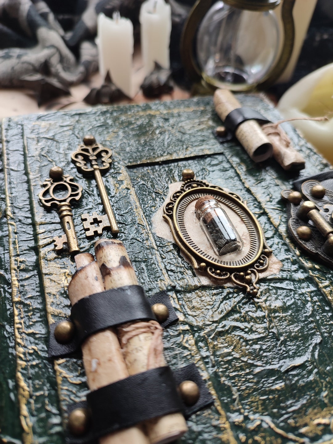 Witch Journal Grimoire Journal Book of Shadows Spell Book Recipe Book ...