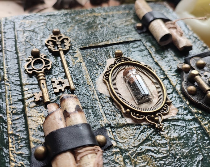 Witch Journal Grimoire Journal Book of Shadows Spell Book Recipe Book ...