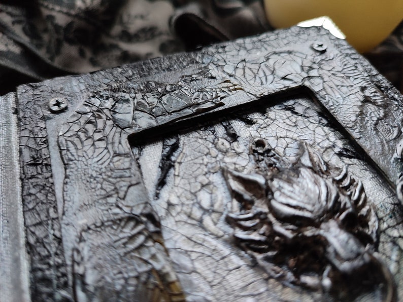 Gothic Diary Grimoire Custom Sketchbookbook of Shadows Spell - Etsy