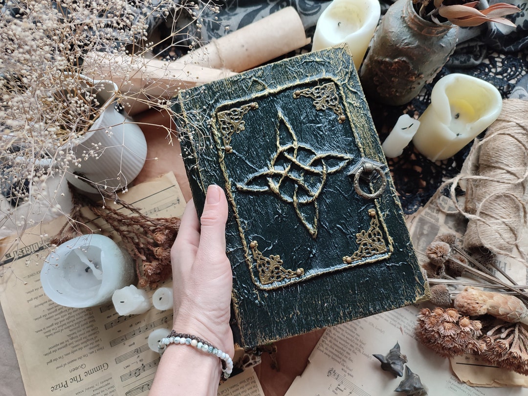 Witch Journal Witch's Knot Grimoire Journal Book of Shadows Spell Book ...