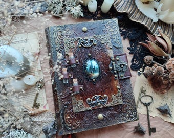 Witch Journal Grimoire Journal Book of Shadows Spell Book Recipe Book ...