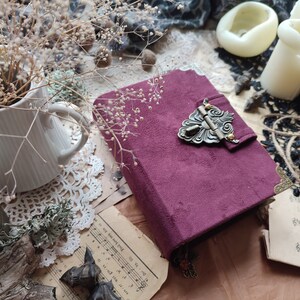Aged Grimoires With Lock Book of Shadows Spelling Book Fairly Book ...
