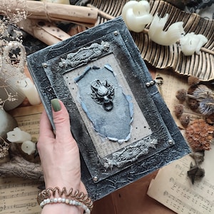 Gothic Diary Grimoire Custom Sketchbookbook of Shadows Spell Book ...