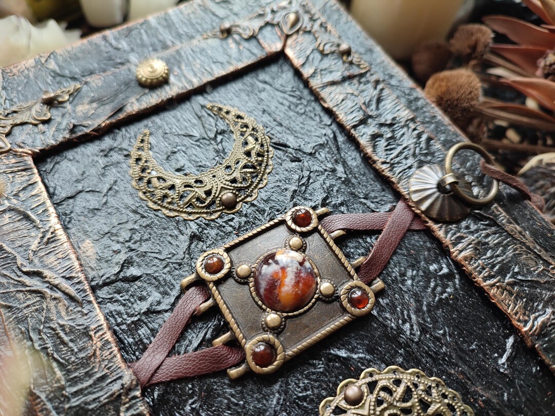 Custom Grimoire Journal Charmed Book of Shadows Spell Book Custom ...