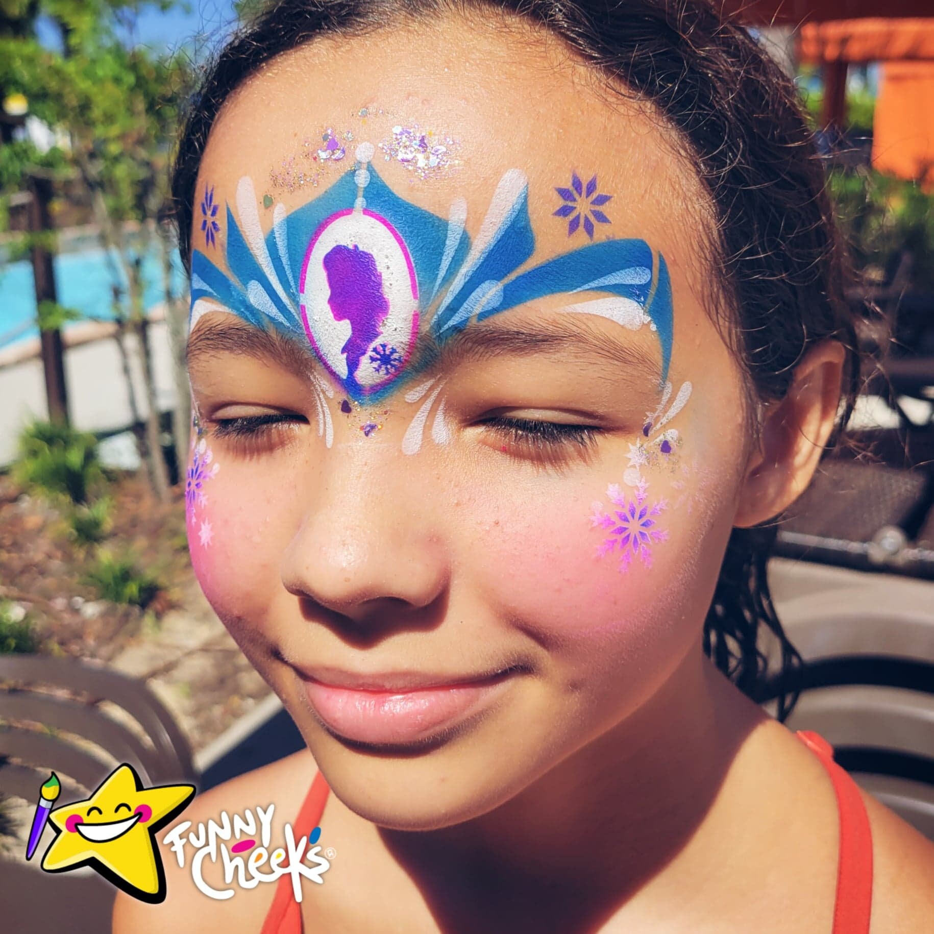 NEW: EZ Stencils - Princess 3 Stencil Set for Face Painting and ...