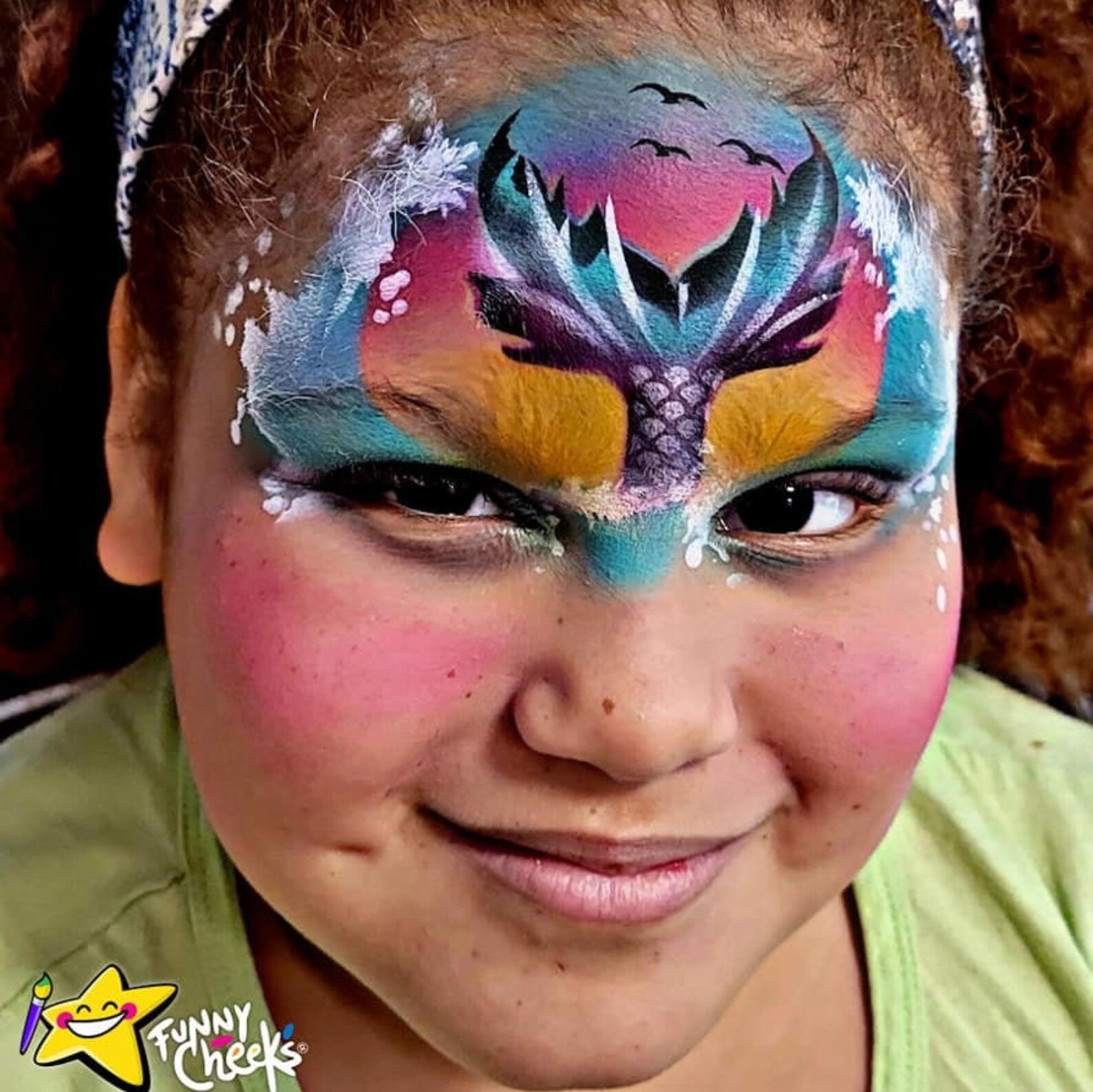 NEW: EZ Stencils - Mermaid Tail 3 Stencil Set for Face Painting and ...