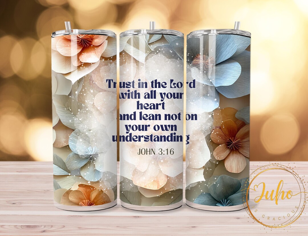 Christliche Schrift vertraut dem Herrn, Bibelvers ...