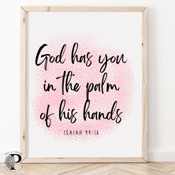 Isaiah 49 16 - Etsy