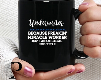 Mortgage Underwriter Coffee Mug. Mortgage Underwriter Mug. - Etsy