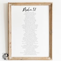 Psalm 51 - Etsy
