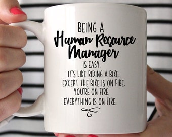 Human Resources HR Mug Hr Manager Mug Hr Gift Human | Etsy