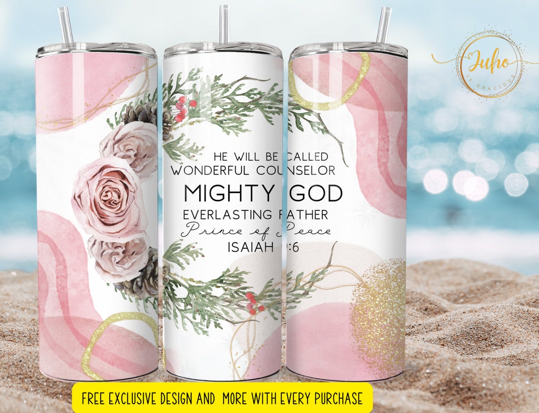 20oz Bible Scriptures Skinny Tumbler Png , Digital Download , Bible ...