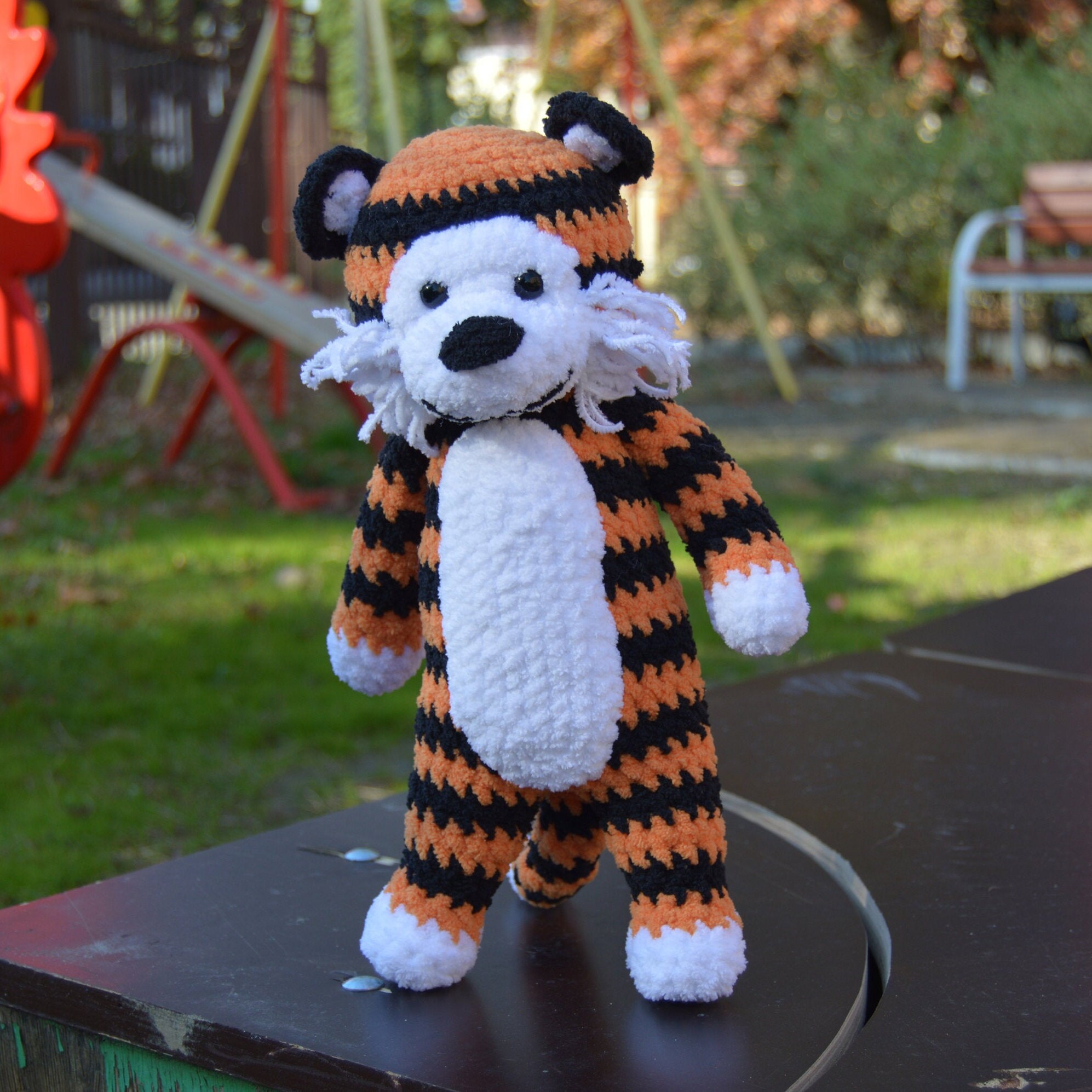 Hobbes Amigurumi Free Pattern