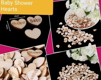 Baby Shower Heart | Etsy
