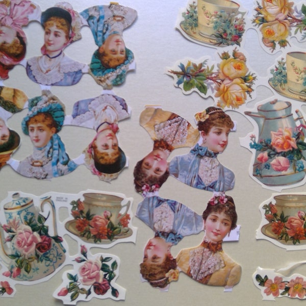 Victorian Scraps - Etsy