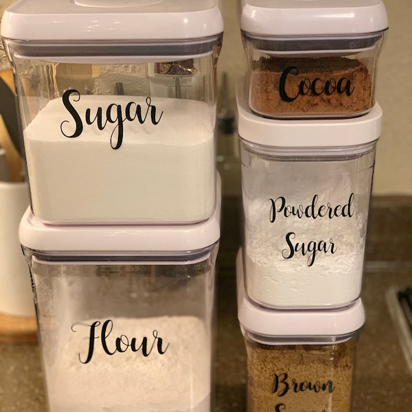 Flour Label - Etsy