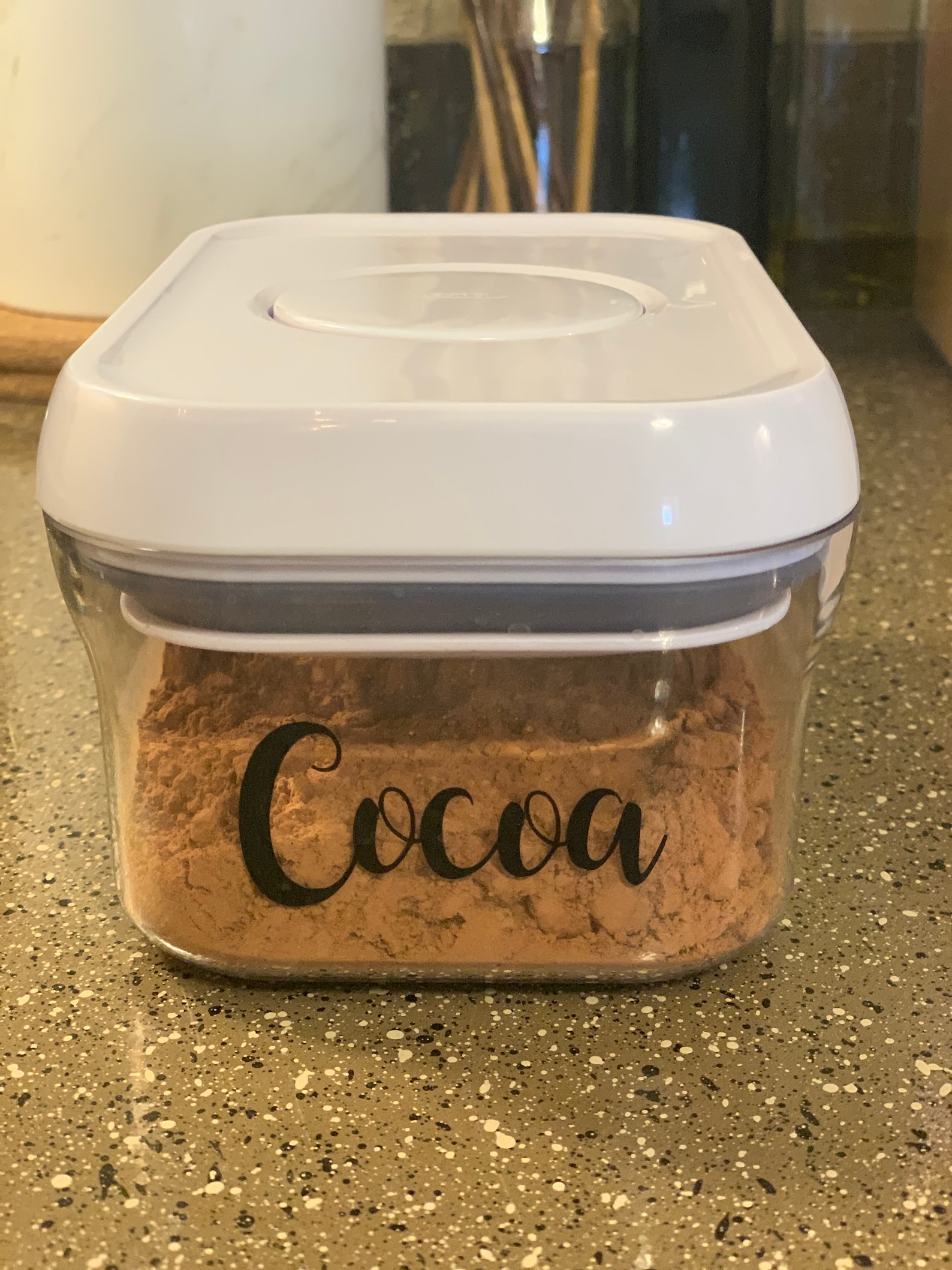 SET OF 5 Kitchen Food Labels Flour Sugar Powdered Sugar | Etsy